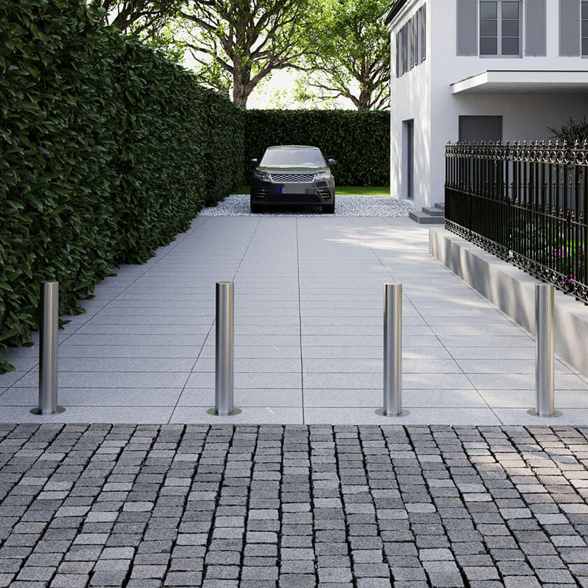 E-GO Series 114-800A Automatic Bollard | Security Bollards Direct