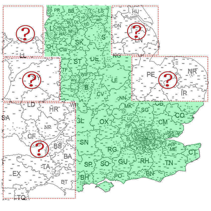 Locations & Areas We Cover – Security Bollards Direct