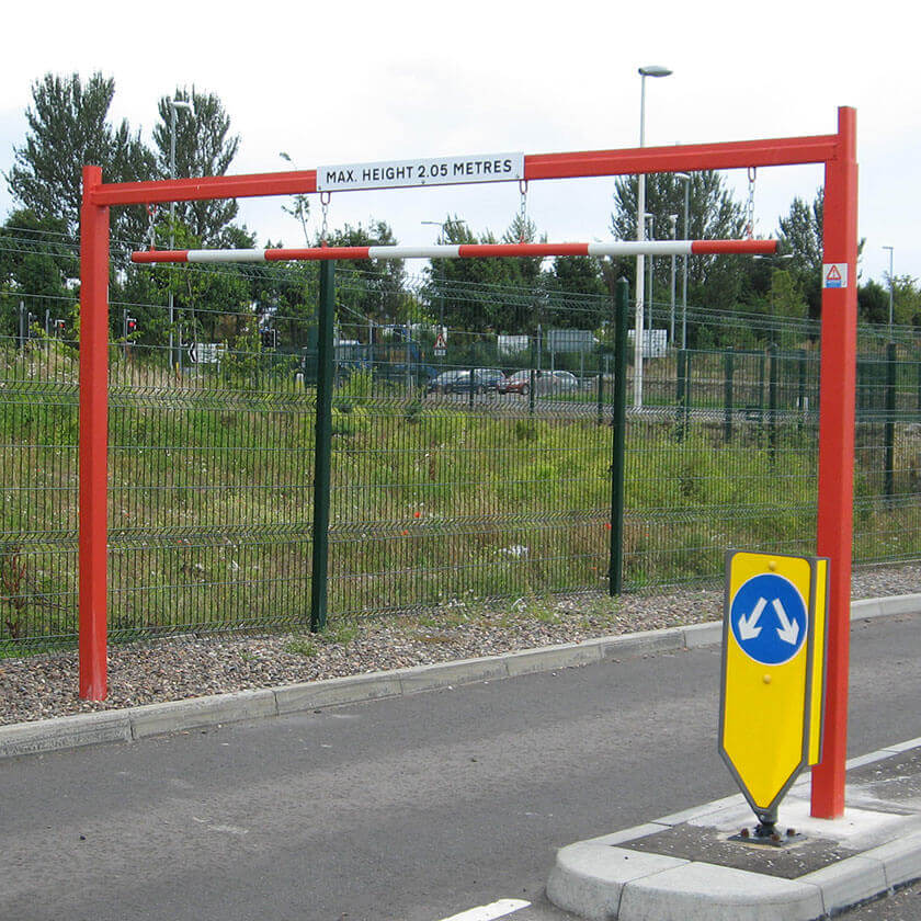 Fixed Height Restriction Barrier | Security Bollards Direct