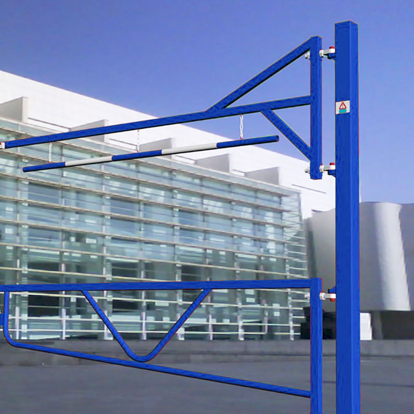 Combination Height Restriction Barrier | Security Bollards Direct