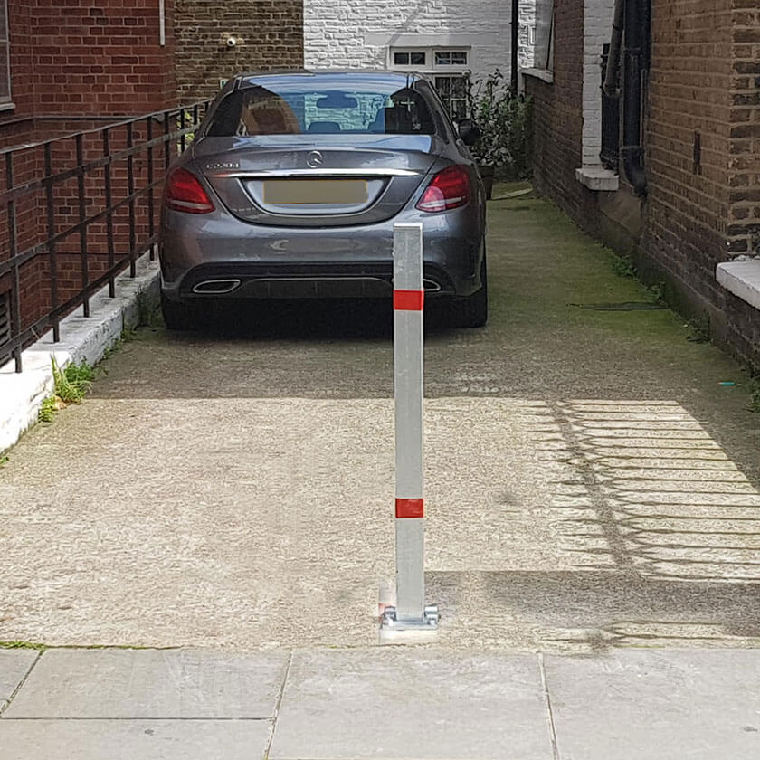 Controller-A Fold Down Parking Post | Security Bollards Direct