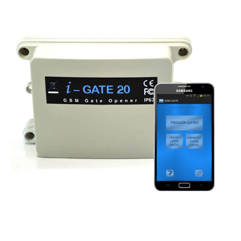 AES i-Gate 20 GSM Gate Opener | Security Bollards Direct