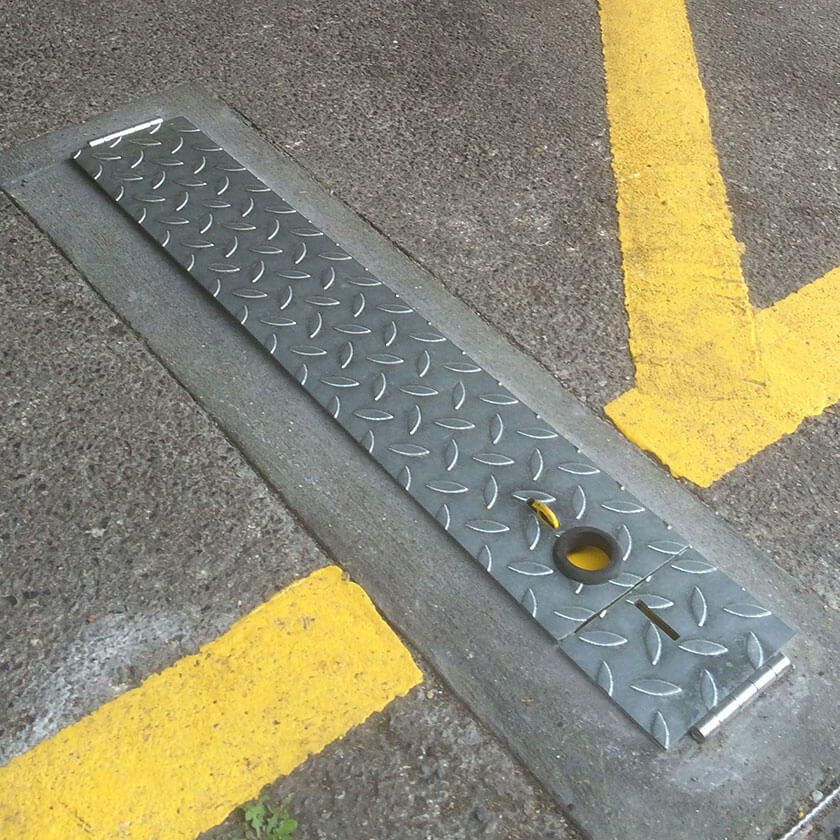 Hideaway Parking Post | Security Bollards Direct