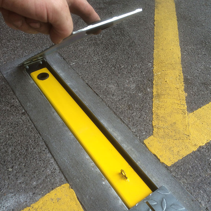 Hideaway Parking Post | Security Bollards Direct