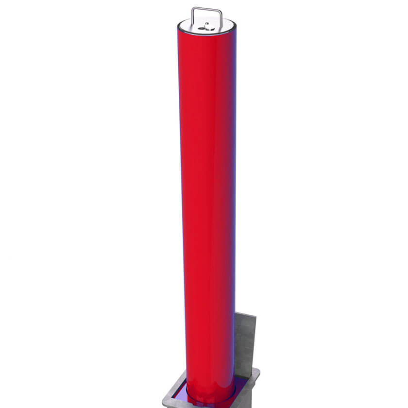 R14 Lift Assist Telescopic Bollard | Security Bollards Direct