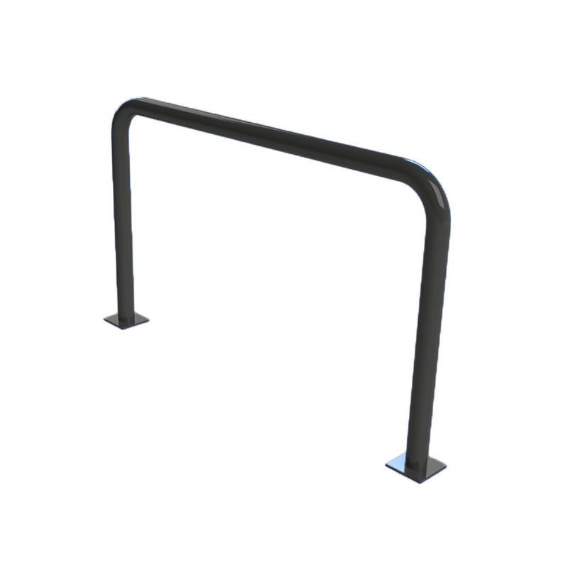 76mm Fixed Hoop Parking Barrier | Security Bollards Direct