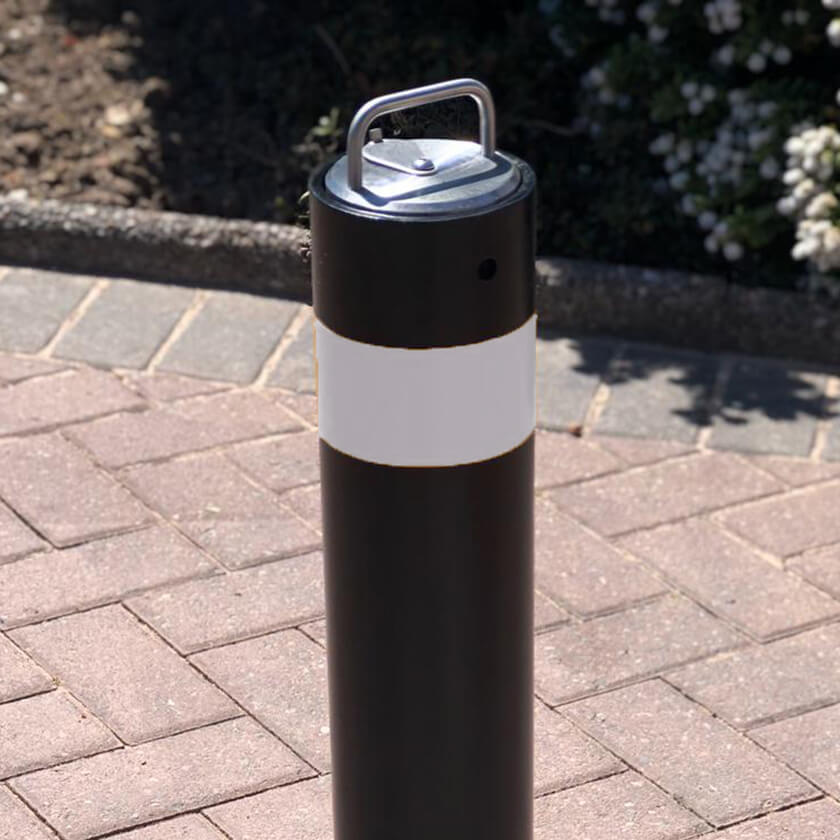 Bollard Reflective Tape Customized Yellow Film Plastic Bollard Wheel